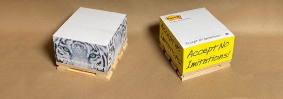 Post-It Cubes - Tiger Advertising