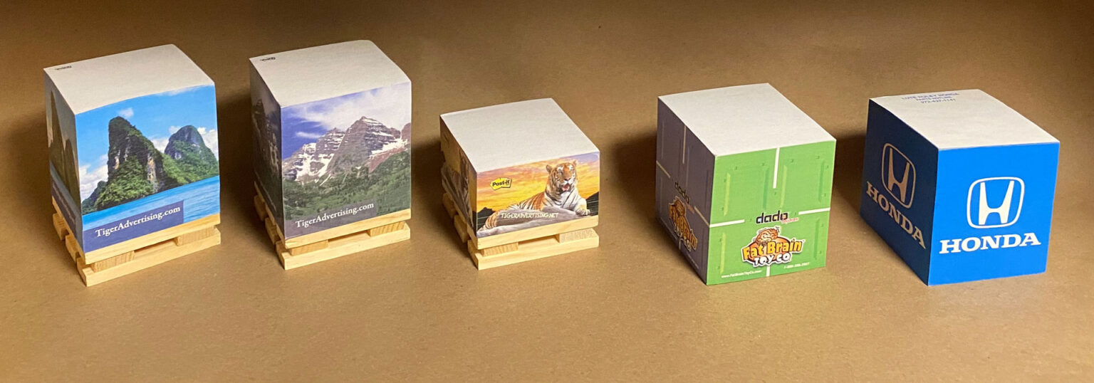 Post-It Cubes - Tiger Advertising