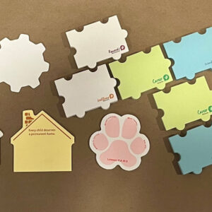 Puzzle Piece Shaped Notes - Tiger Advertising