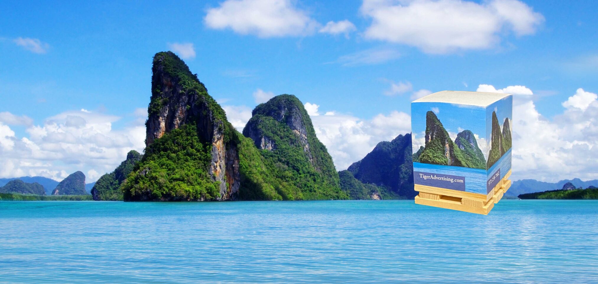 Custom Post-it note cubes – customize memo cubes - Tiger Advertising